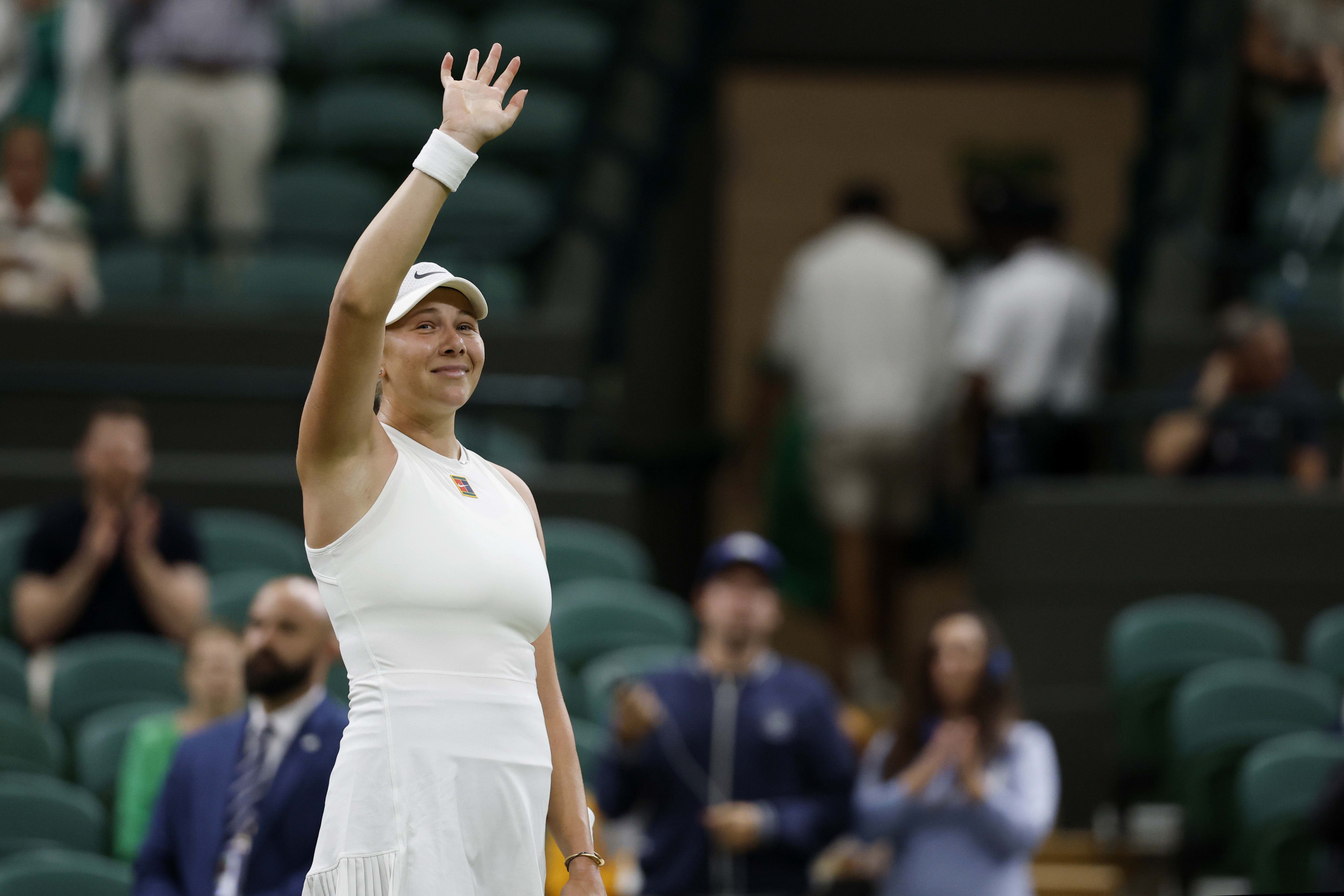 Amanda Anisimova's Rumored Boyfriend Turns Heads At Wimbledon - The Spun