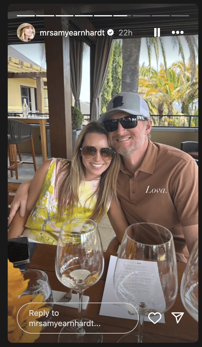 Dale Earnhardt Jr.'s Wife Grabs Attention With Date Photo - The Spun