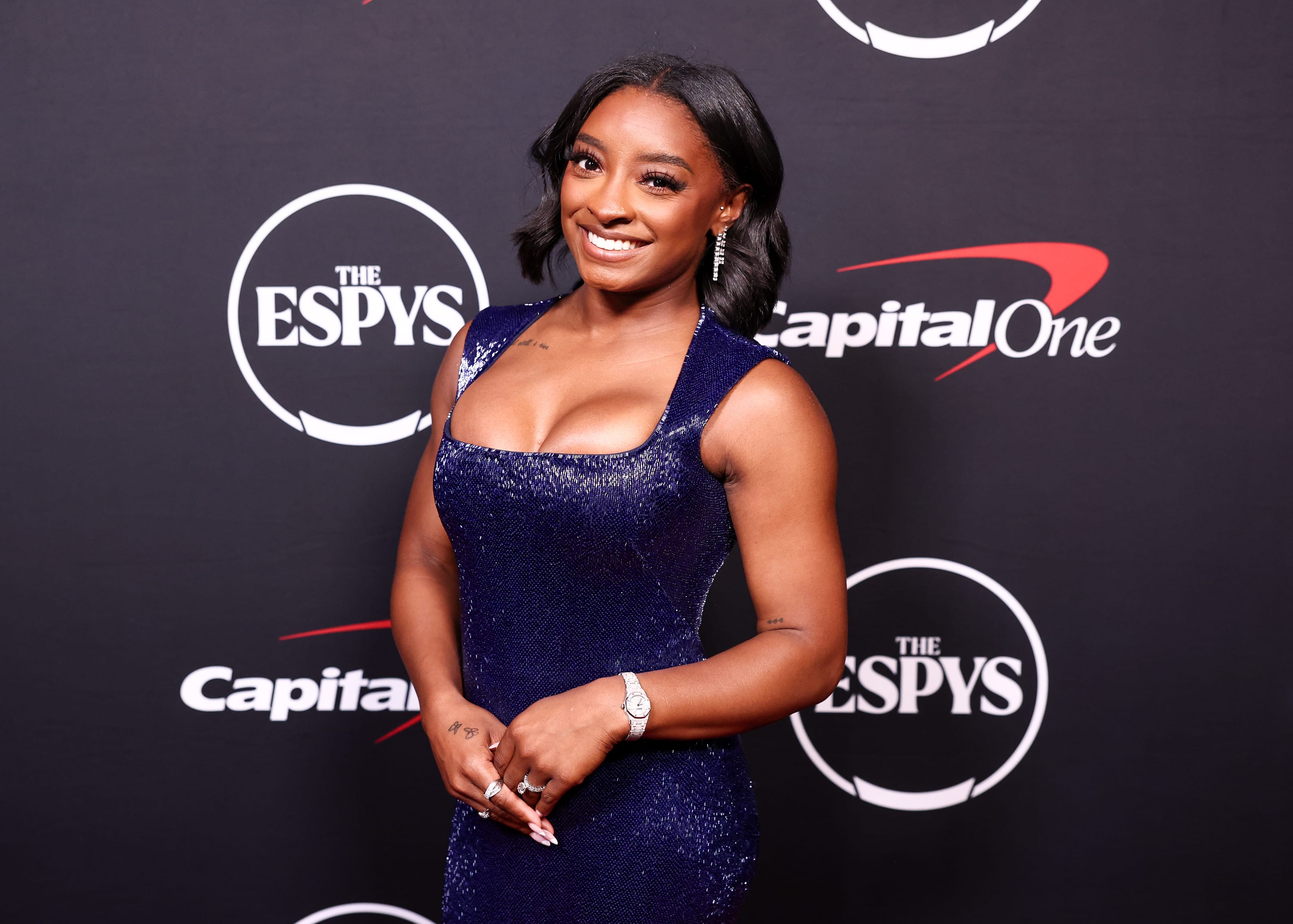 'Wow' - Simone Biles Turns Heads In Tiny Tank Top - The Spun