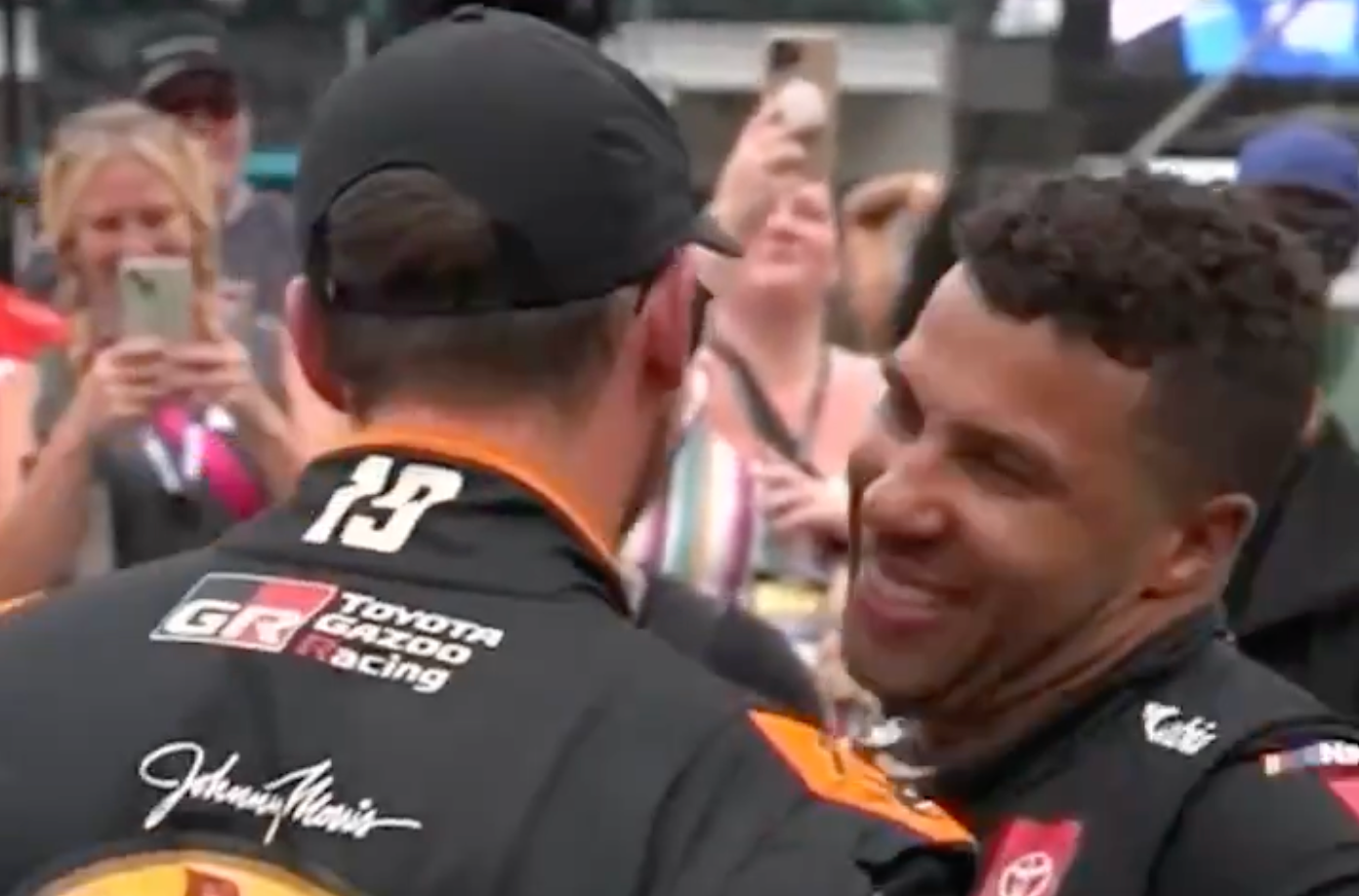 Video Of NASCAR Drivers Reacting To Bubba Wallace's Win Says Everything ...