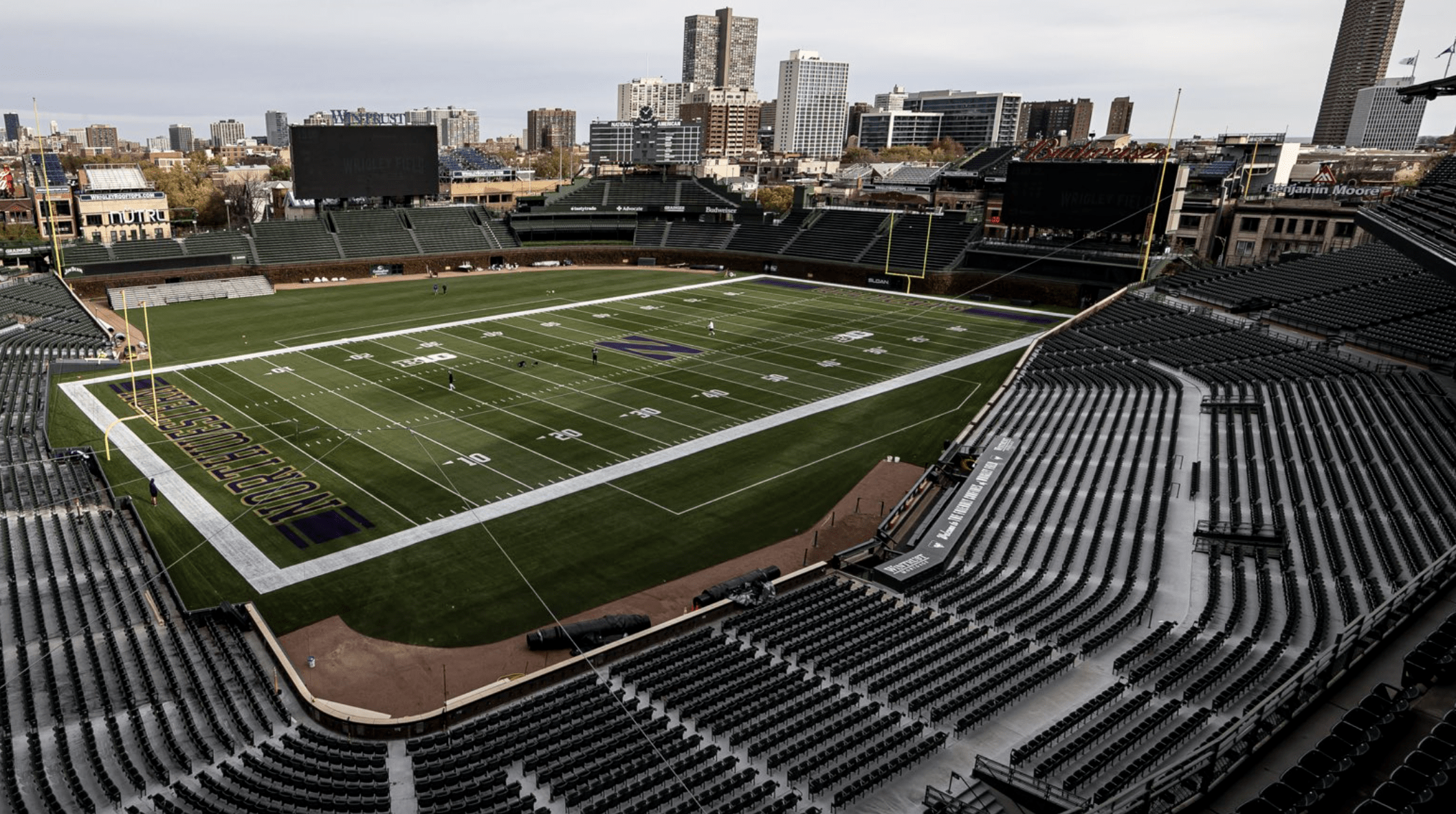 Saturday's College Football Game At Wrigley Field Looks Dangerous - The ...