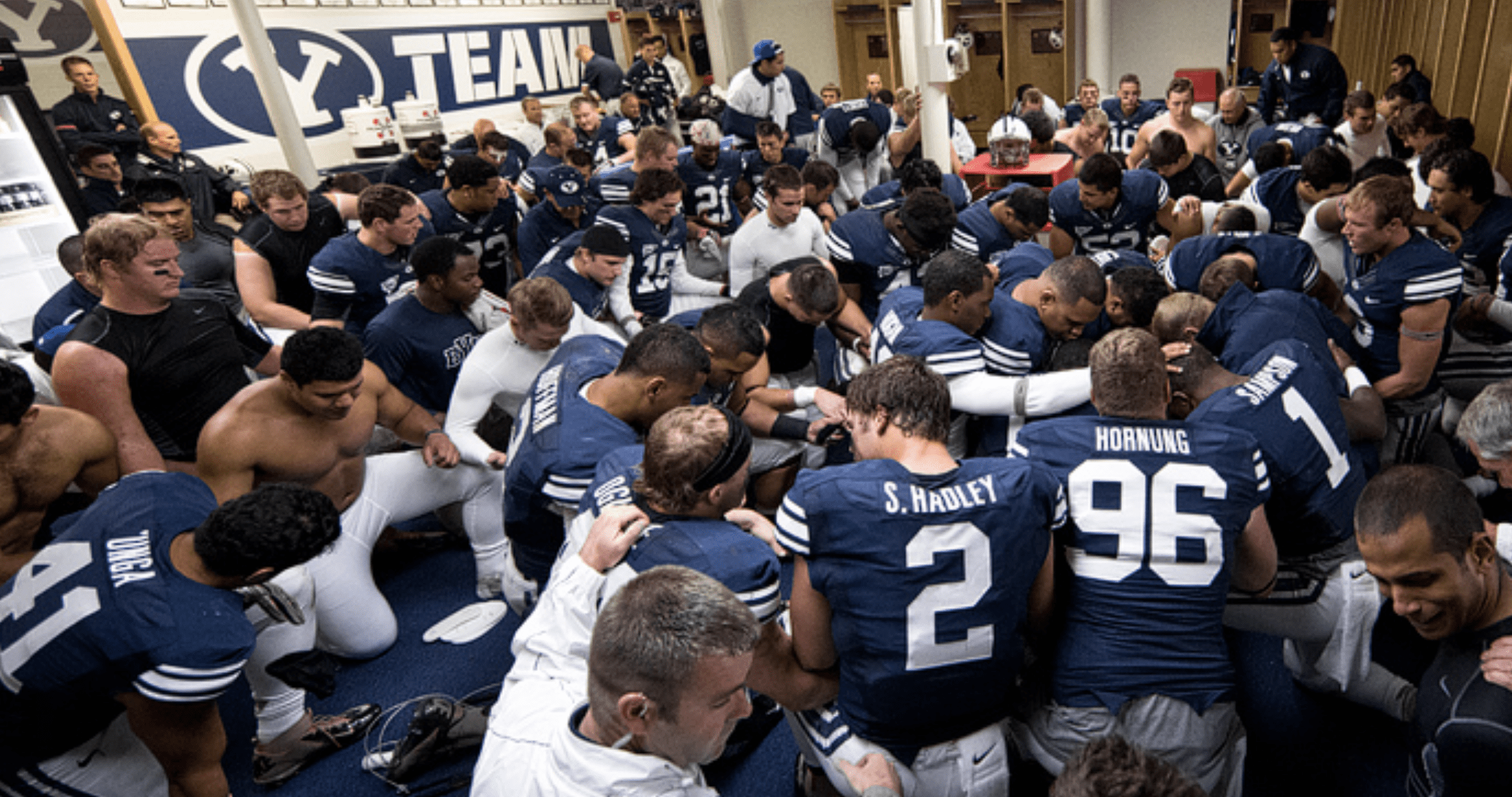 College Football Player's Halftime Speech Violated School's 'Honor Code ...