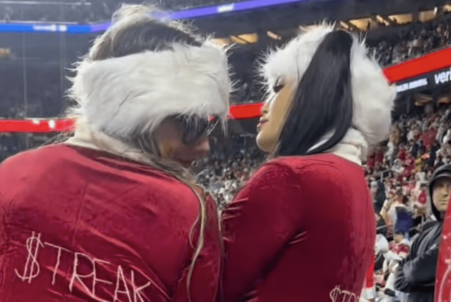 Two Women Arrested For Streaking In Santa Outfits At NFL Game - The Spun