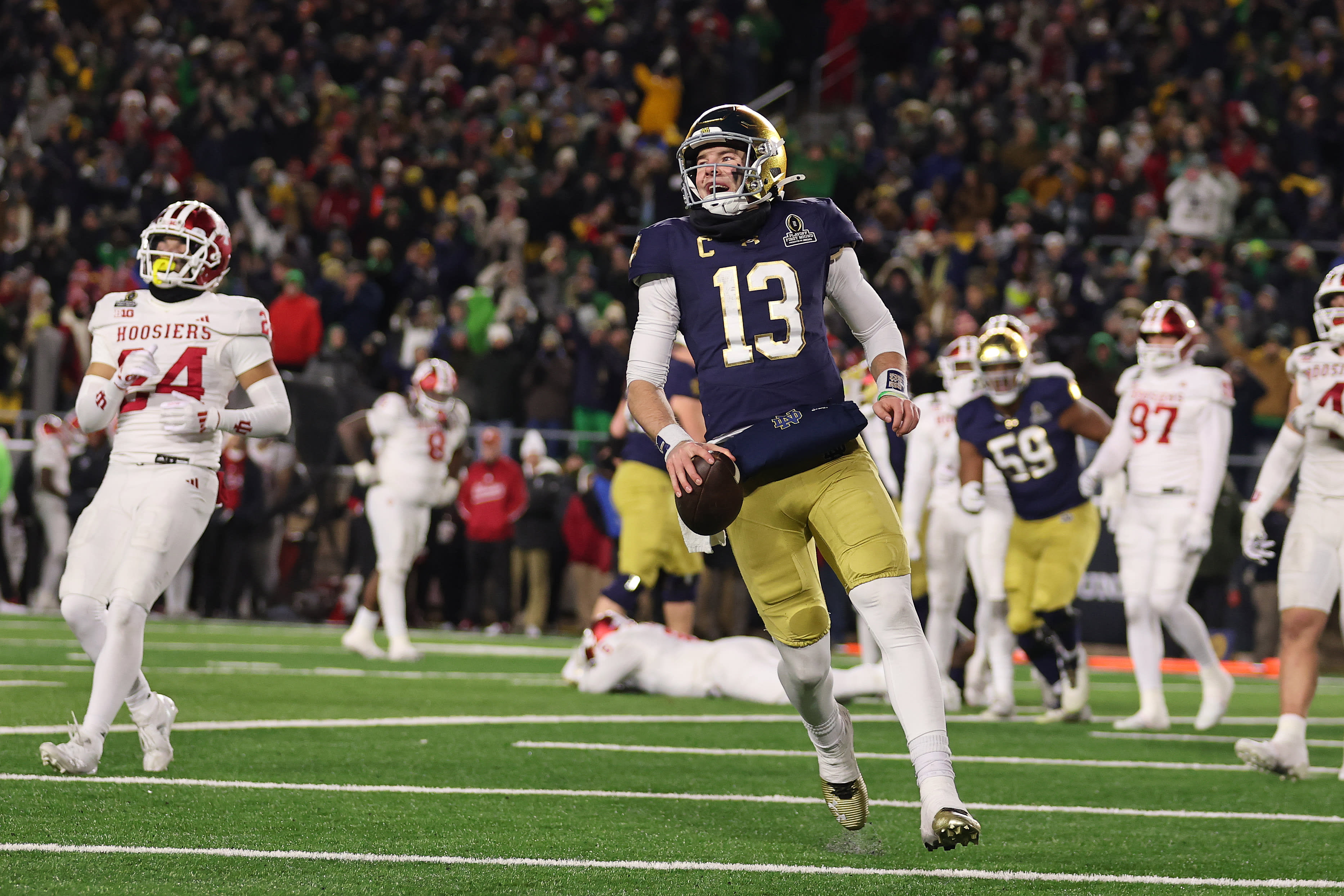 Riley Leonard's Girlfriend Turns Heads At The Sugar Bowl Thursday - The ...