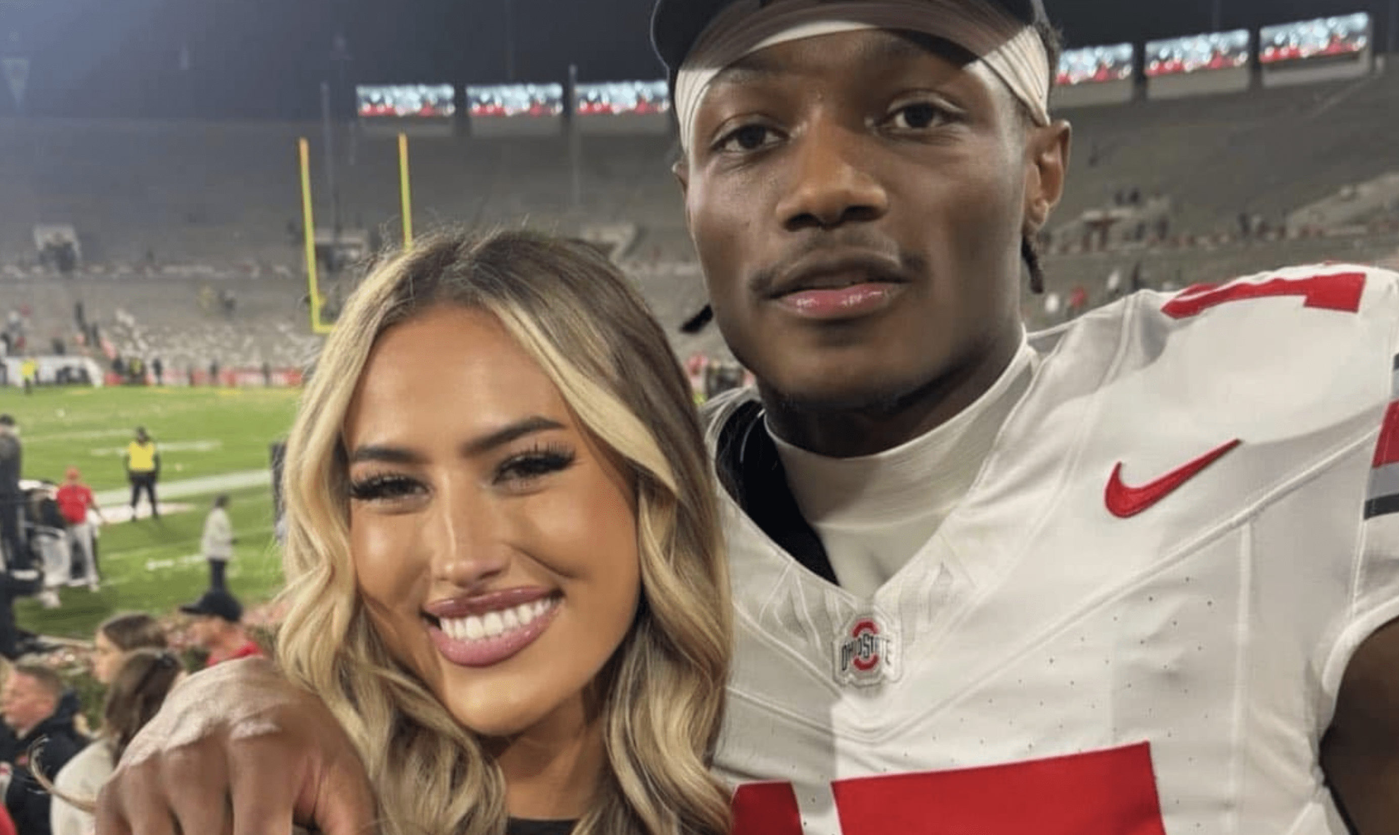 Carnell Tate's Girlfriend Goes Viral Before Ohio State's National Title ...