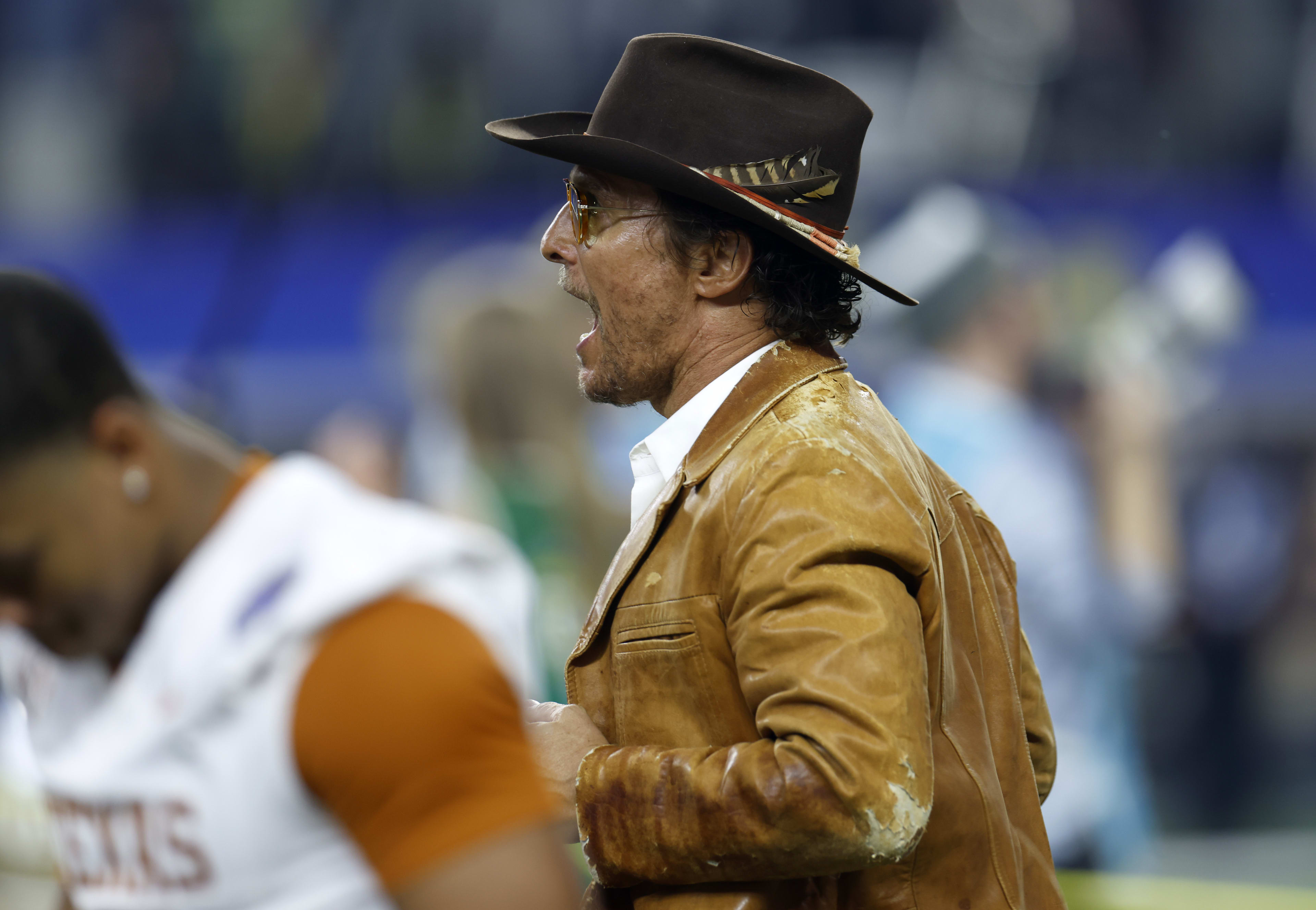 Matthew McConaughey's Telling Response To Texas' Loss At Ohio State ...