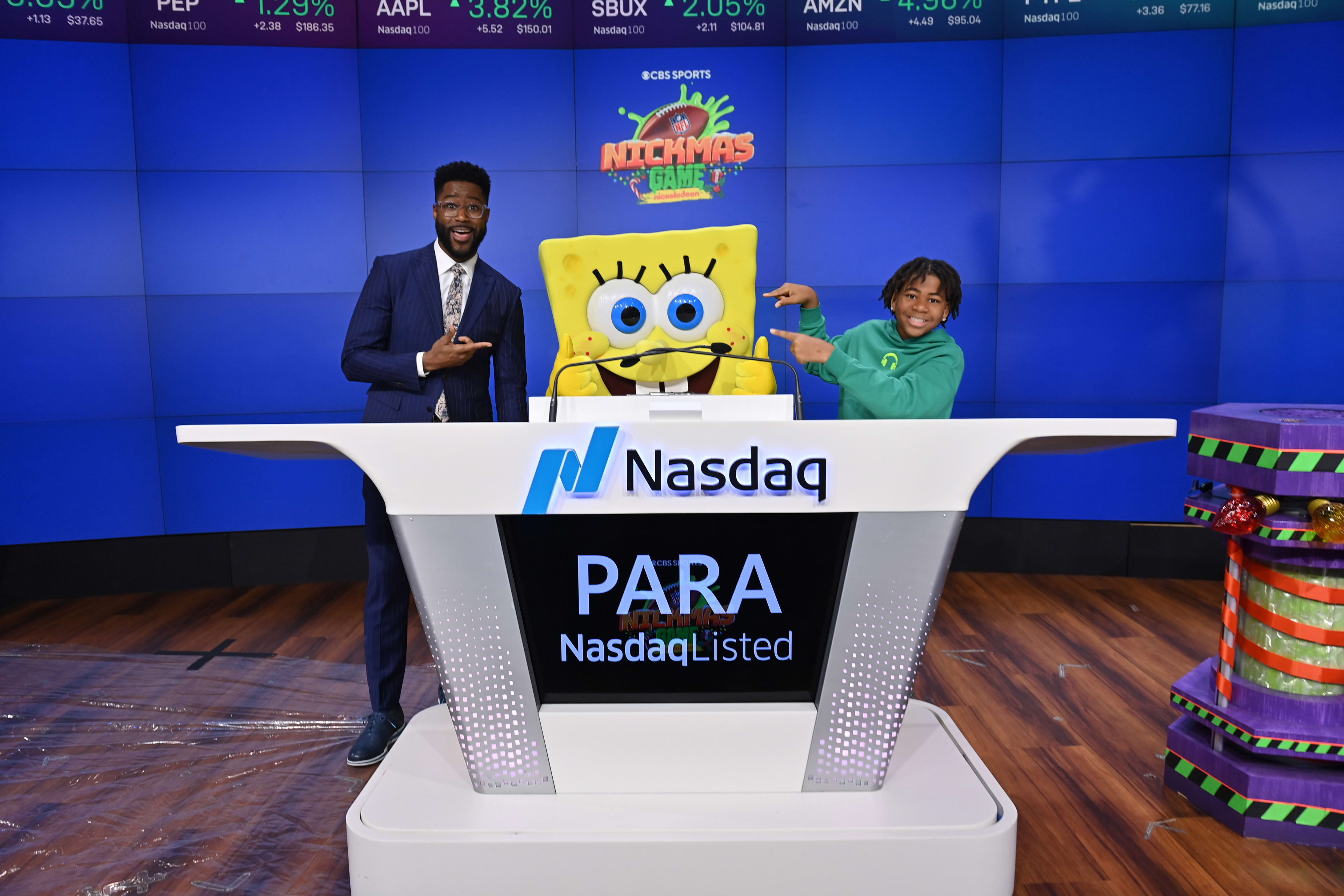 Nickelodeon Setup For NFL Wild Card Game Goes Viral - The Spun