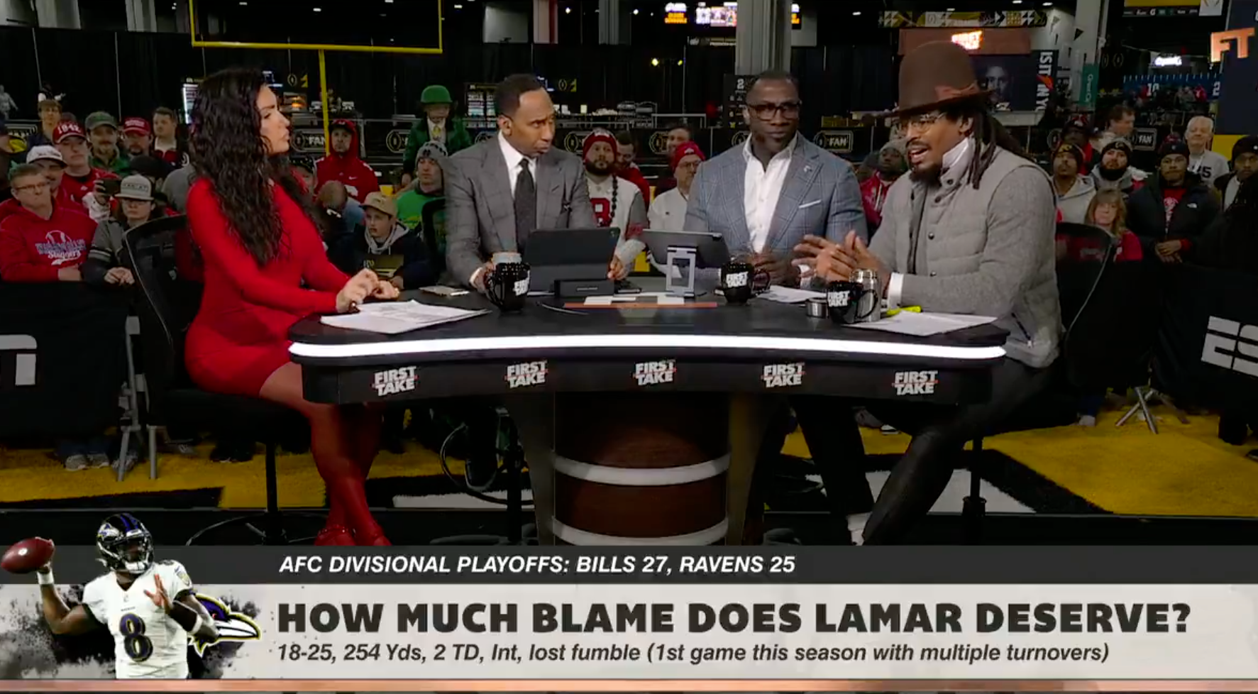 ESPN Host Molly Qerim Goes Viral For Stunning Outfit On 'First Take ...