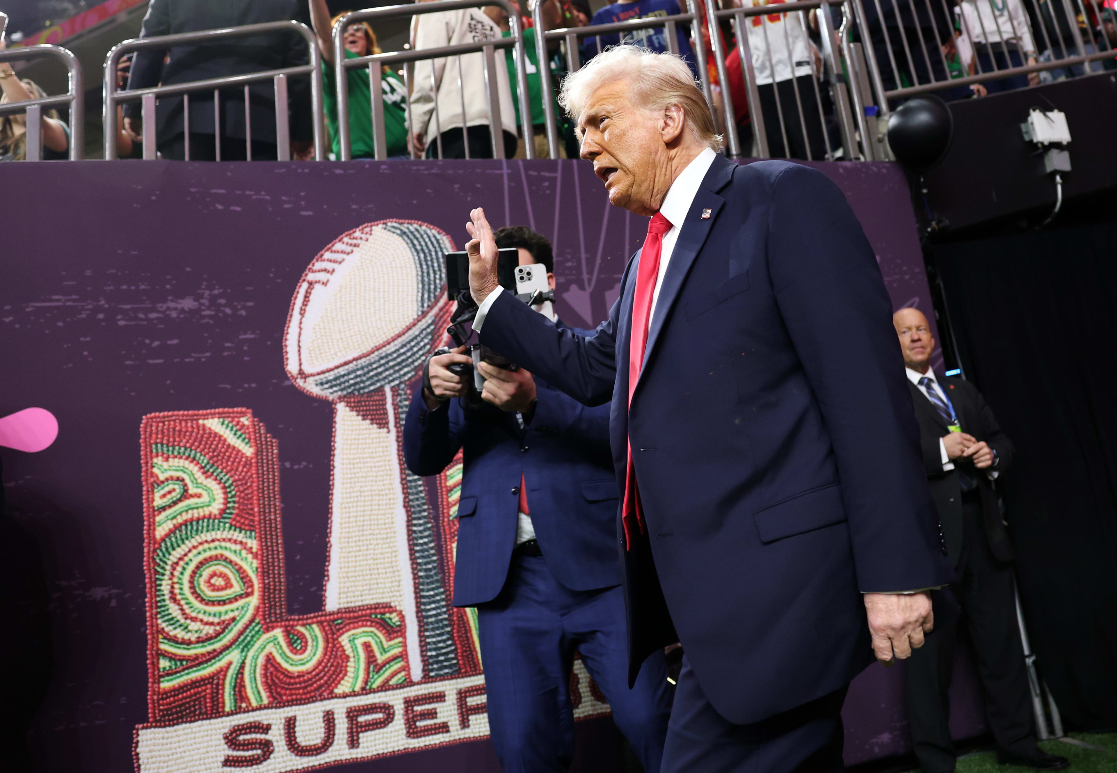 President Trump Booed By Crowd At Super Bowl 59 - The Spun