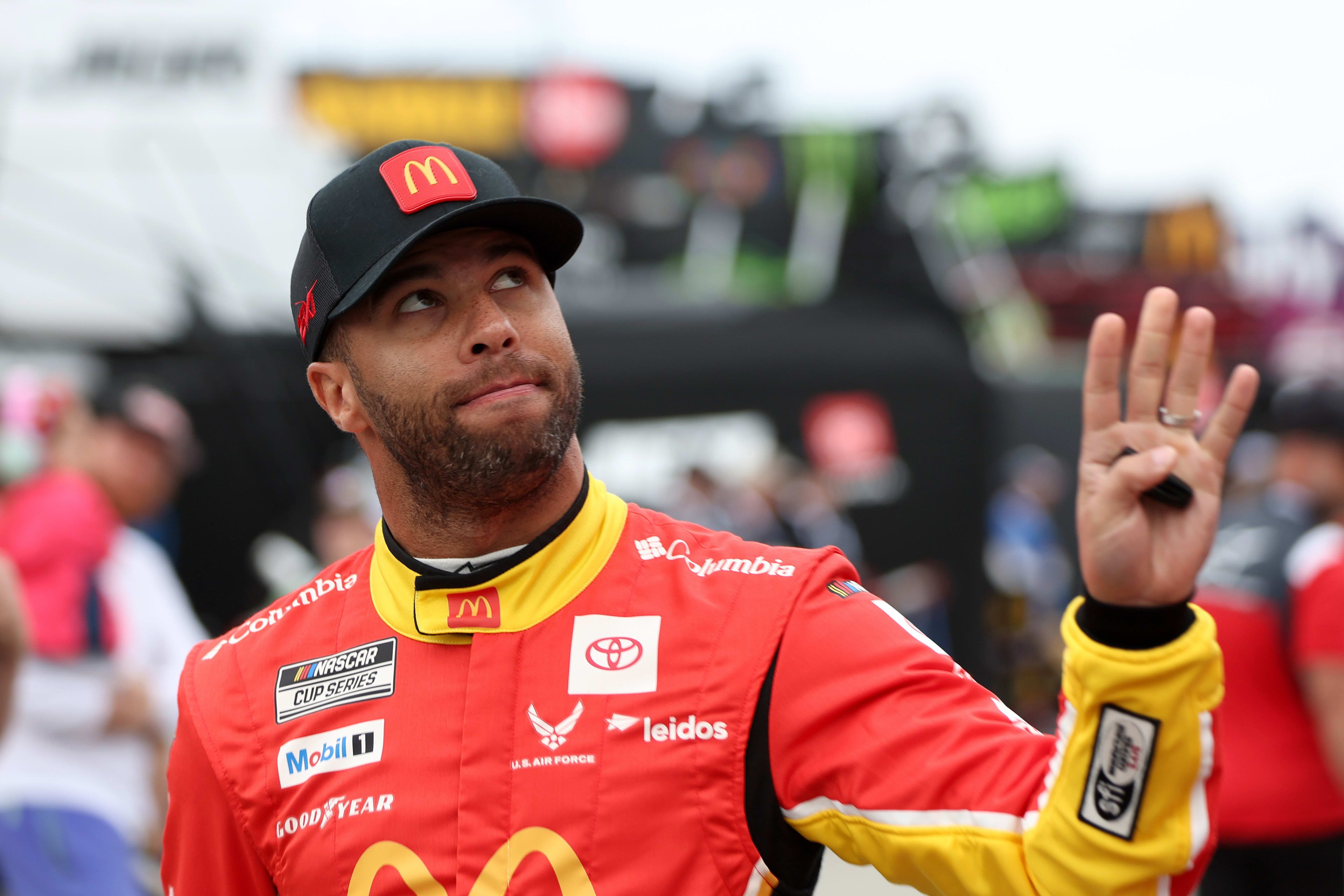 NASCAR Driver Doesn't Hold Back On Bubba Wallace's First Win In 100 Races - The Spun