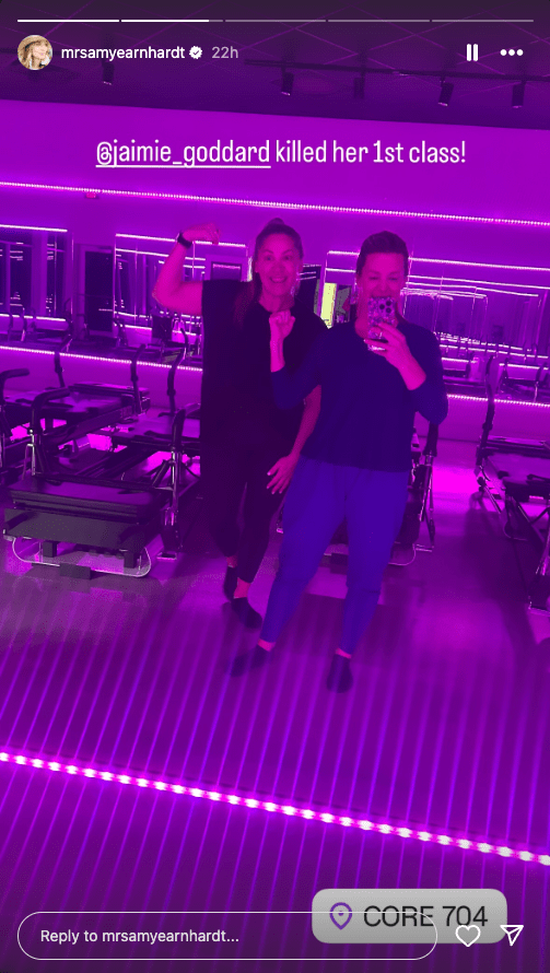 Dale Earnhardt Jr.'s Wife Turns Heads With Workout Photo - The Spun