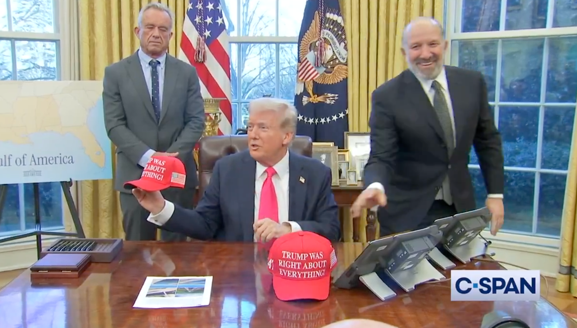 President Trump Officially Unveils His New 5-Word Hat - The Spun