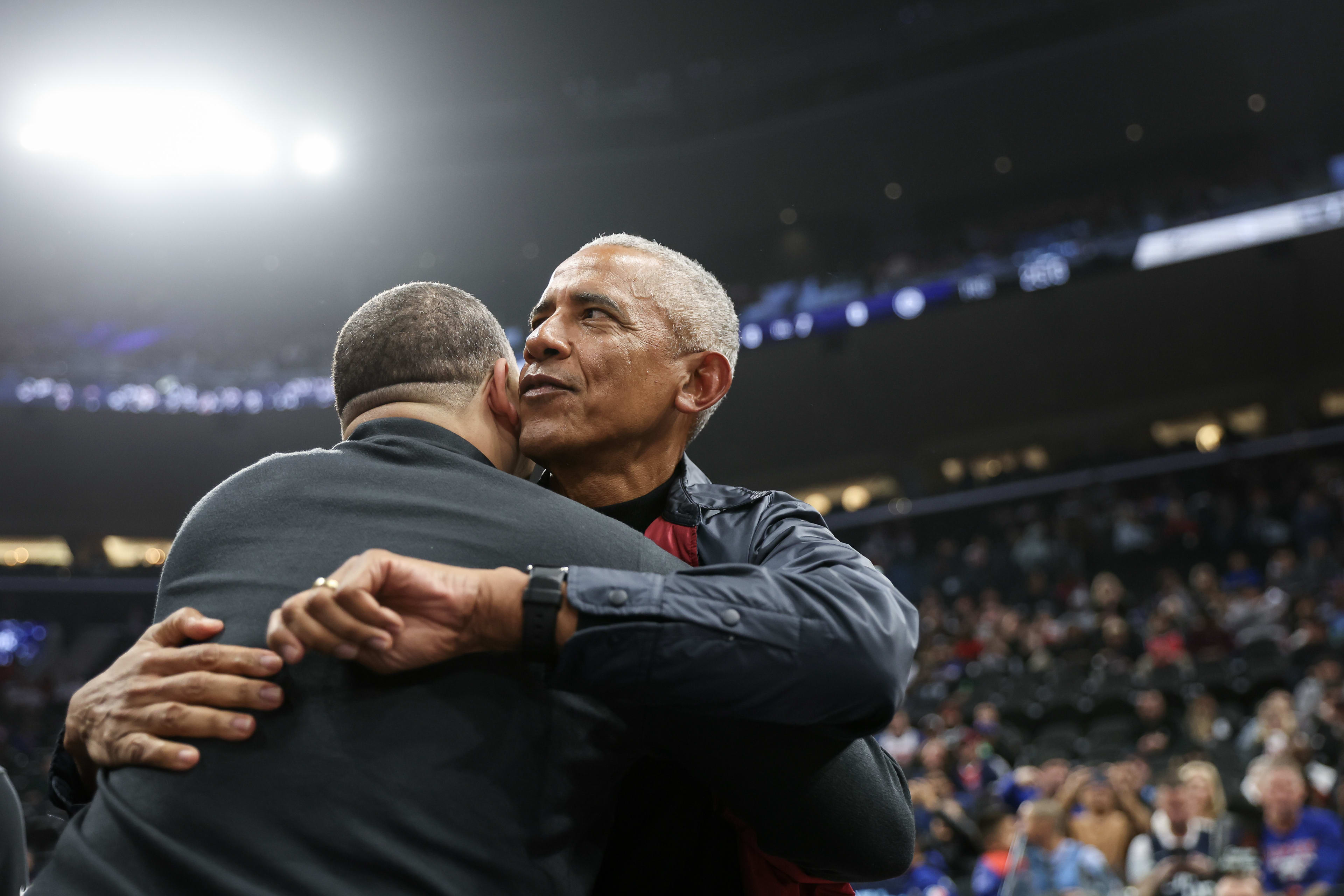Barack Obama Sparks Speculation With NBA Game Appearance - The Spun