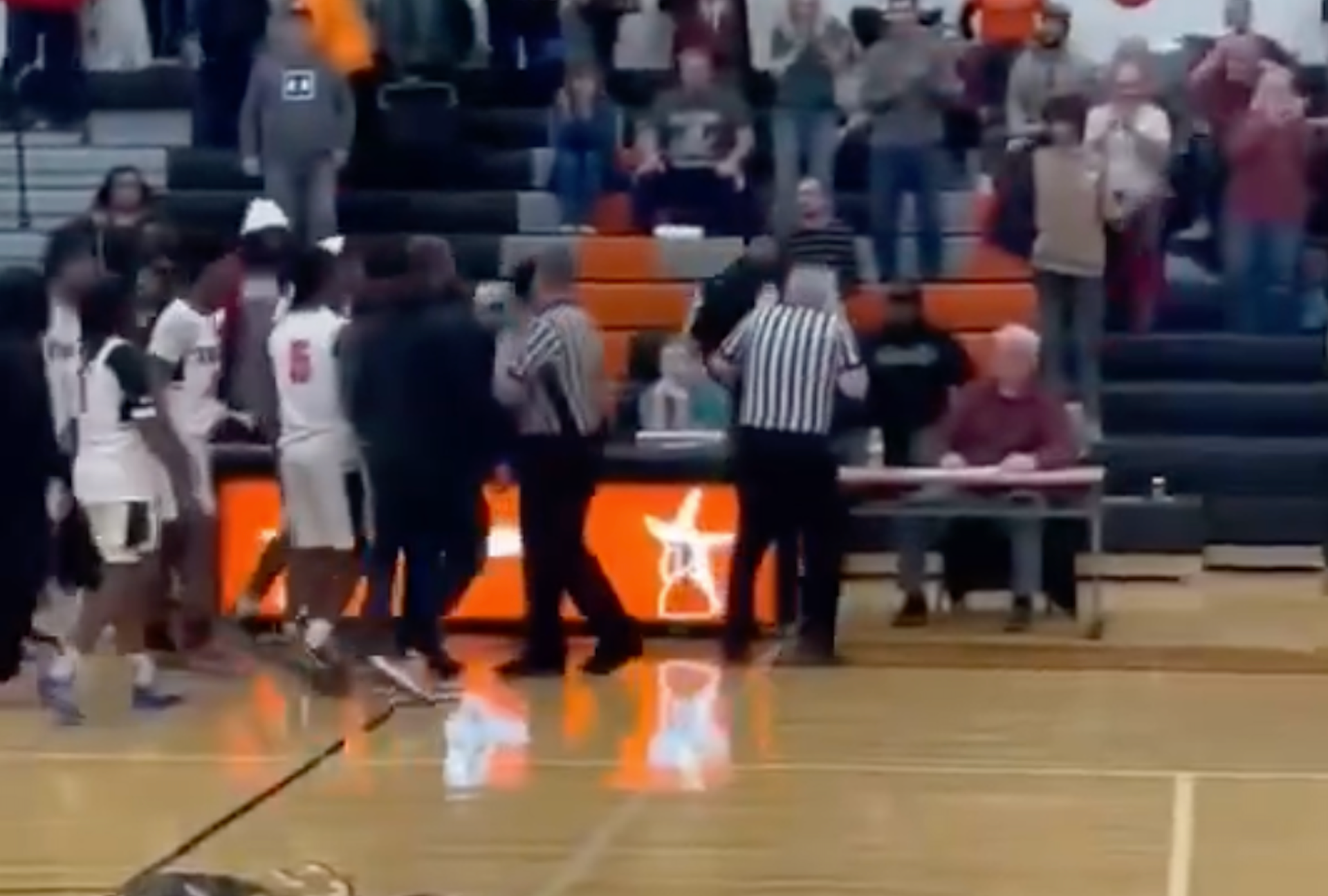 High School Basketball Referee Was Assaulted By Losing Fan Base - The Spun