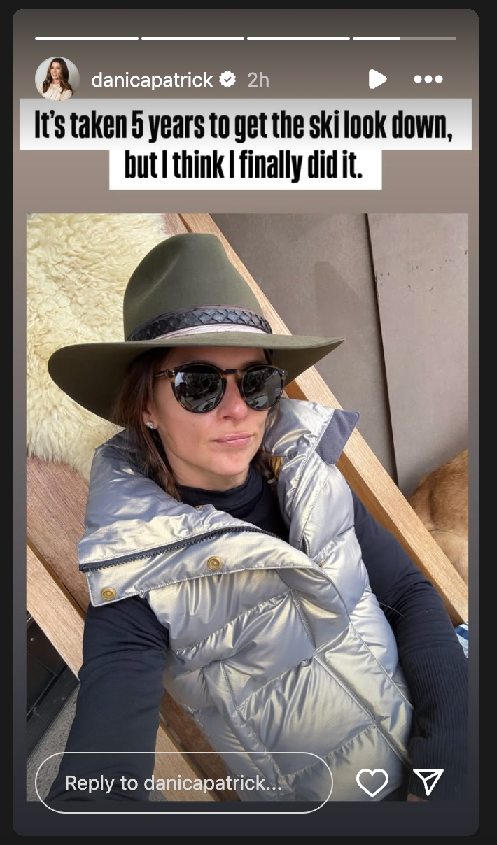 Danica Patrick Grabs Attention With Her Skiing Outfit - The Spun