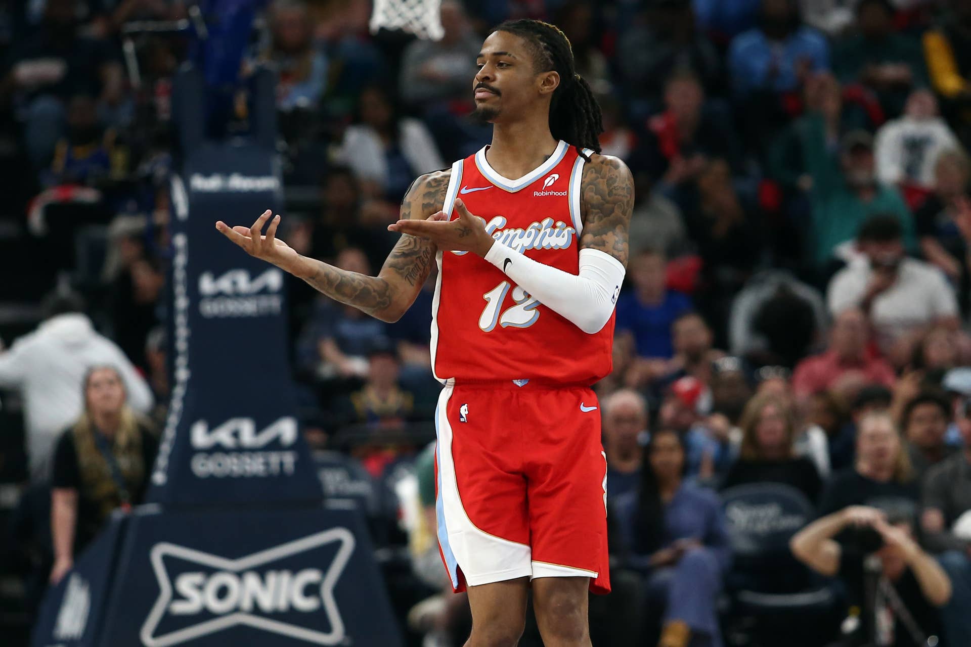 Ja Morant's Defiant Message After Hitting Game-Winner Against Heat ...