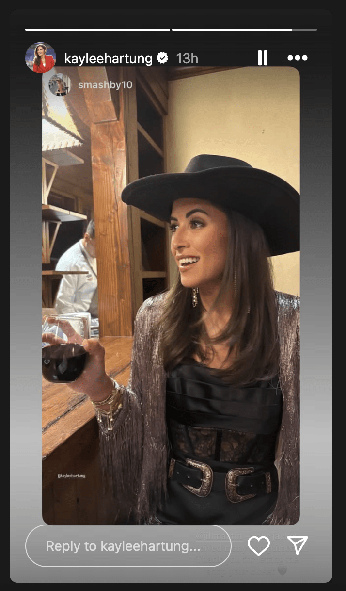 NFL Host Kaylee Hartung Grabs Attention With 'Cowgirl' Photo - The Spun