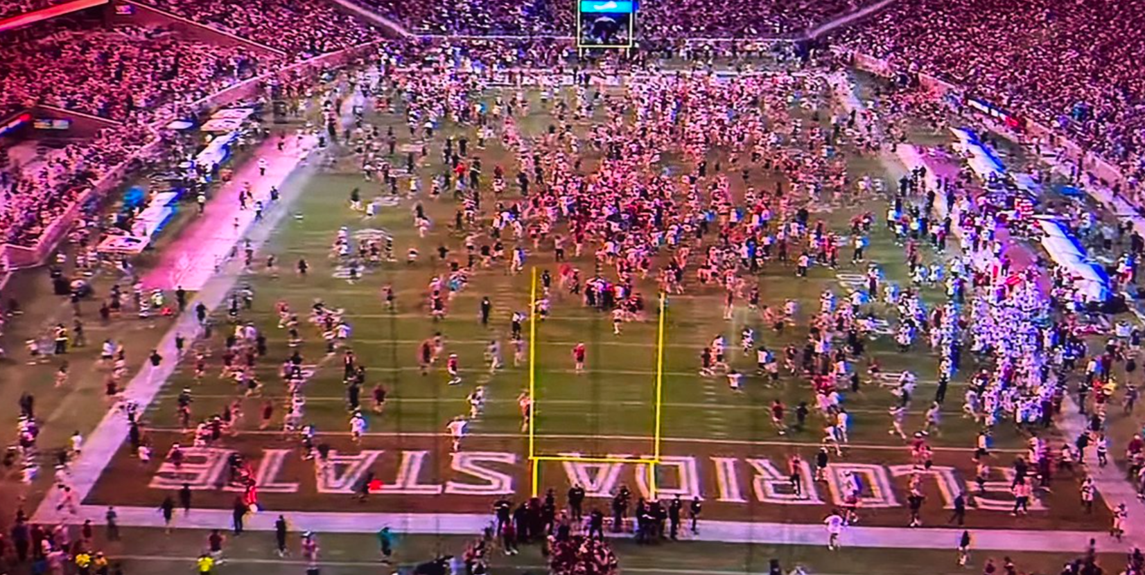 Punishment Has Been Announced For Florida State's Field Storm - The Spun