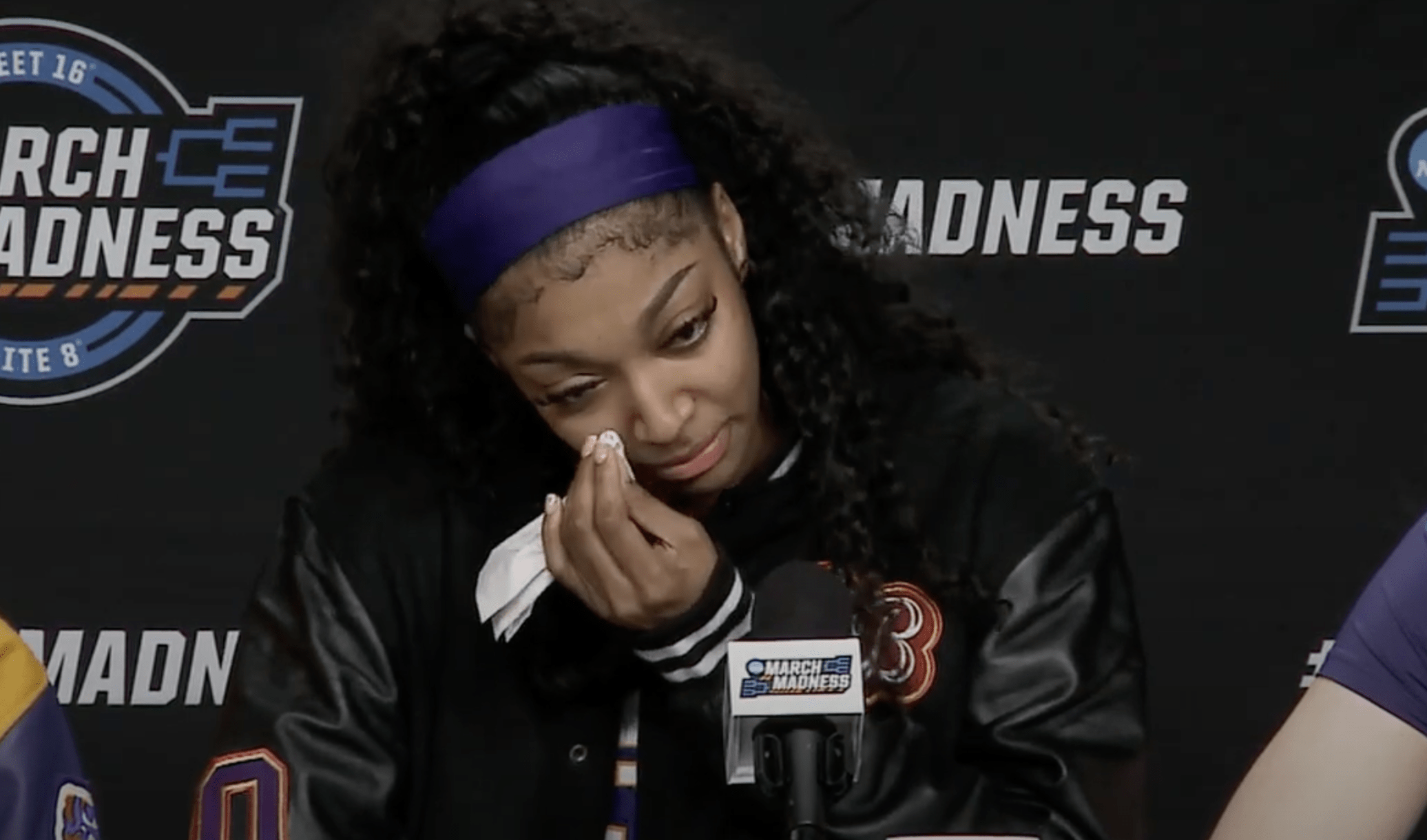 WNBA Star Angel Reese Is Crying Tears Of Joy On Thursday - The Spun