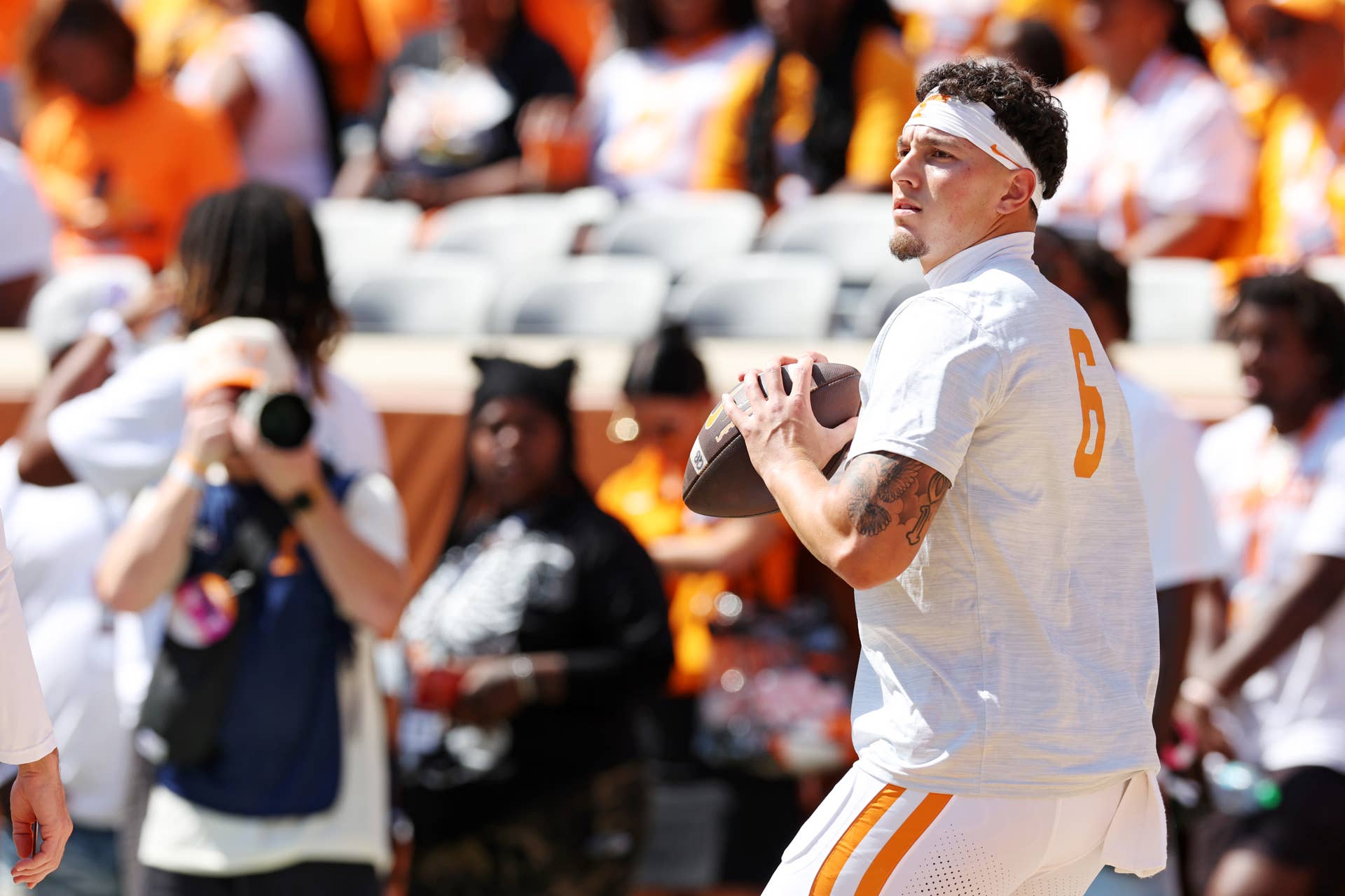Prayers Pouring In For Tennessee Quarterback Joey Aguilar Today - The Spun