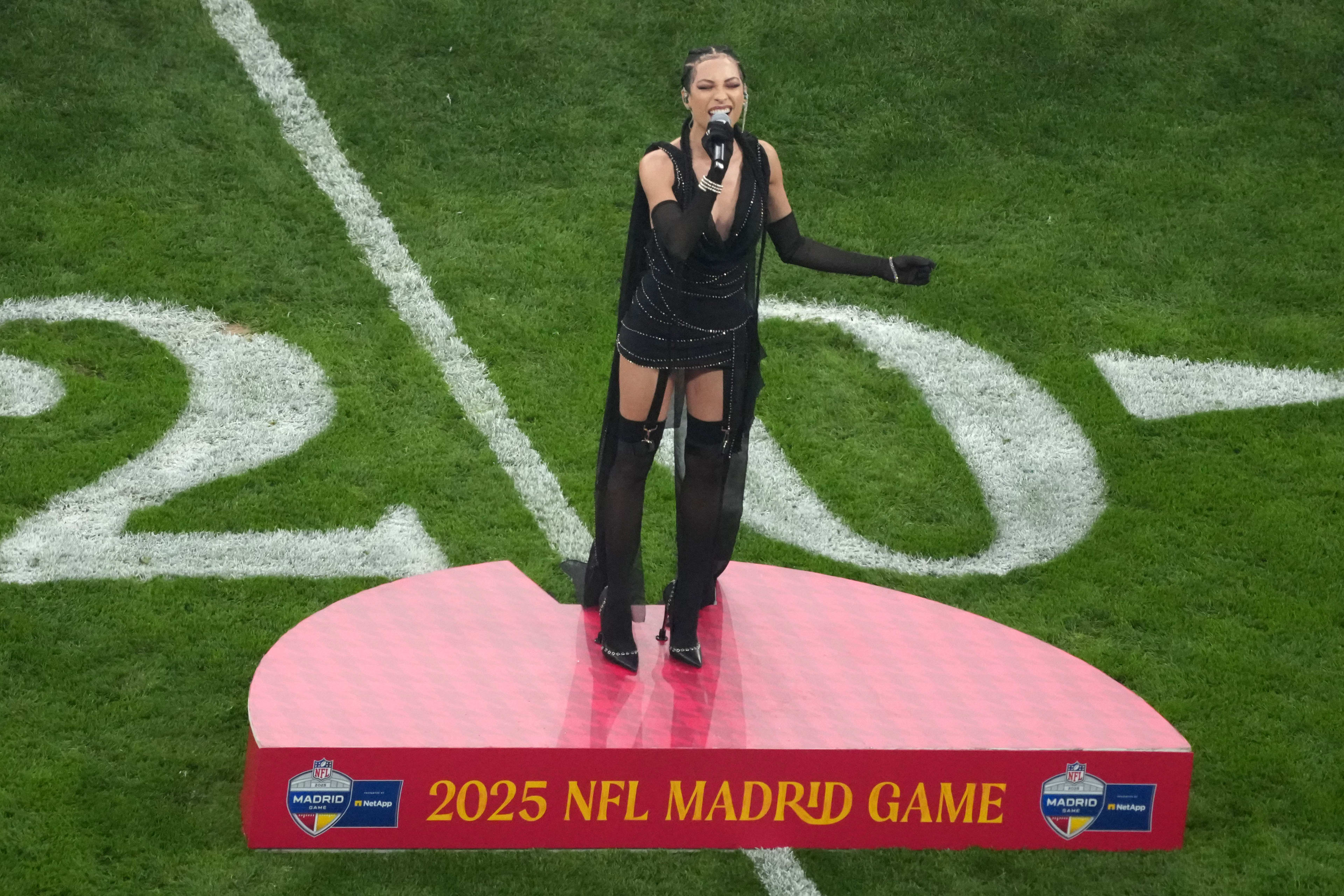 NFL Game National Anthem Singer Accused Of Wearing 'Inappropriate ...