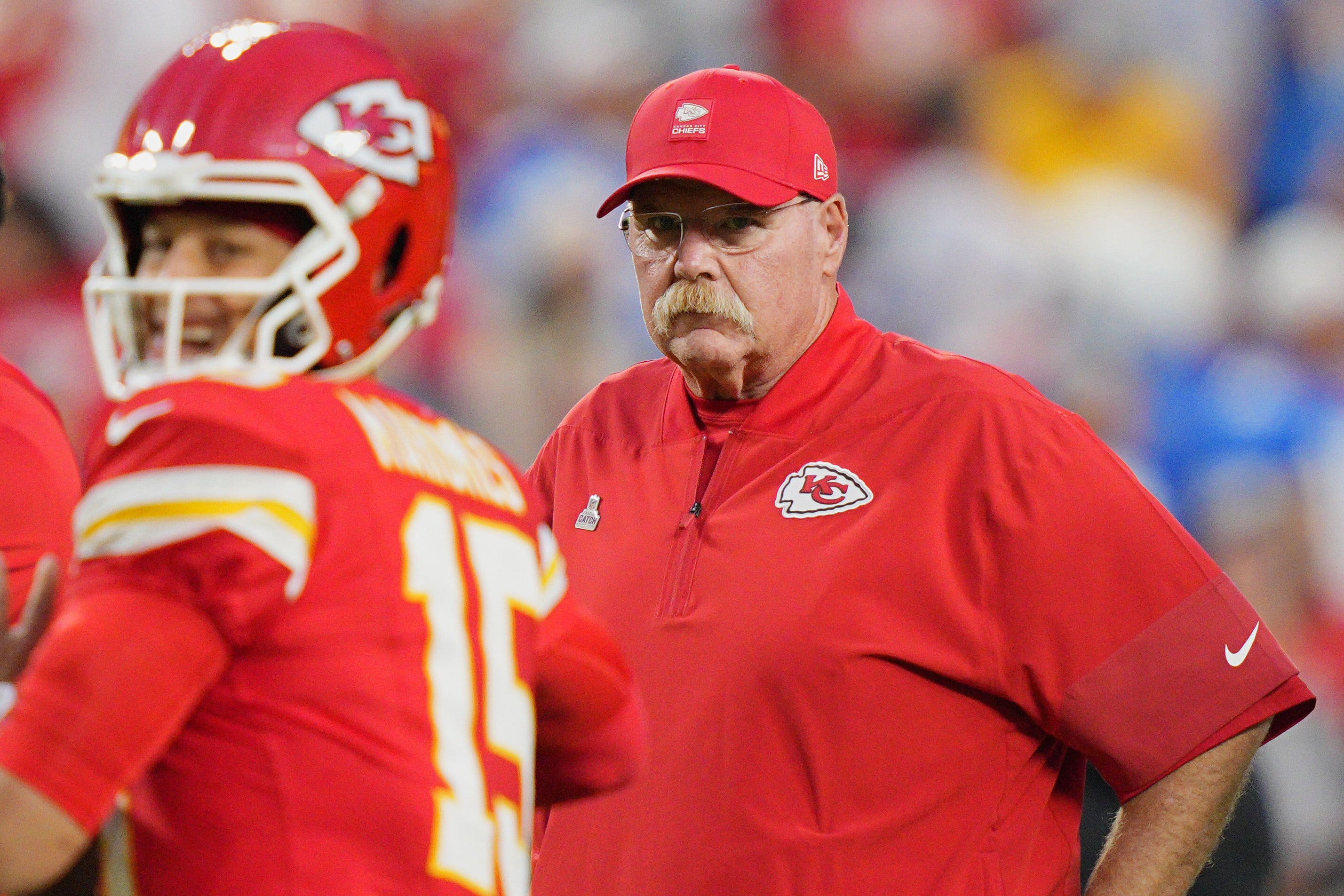 Andy Reid Shares Encouraging Update On Patrick Mahomes - The Spun