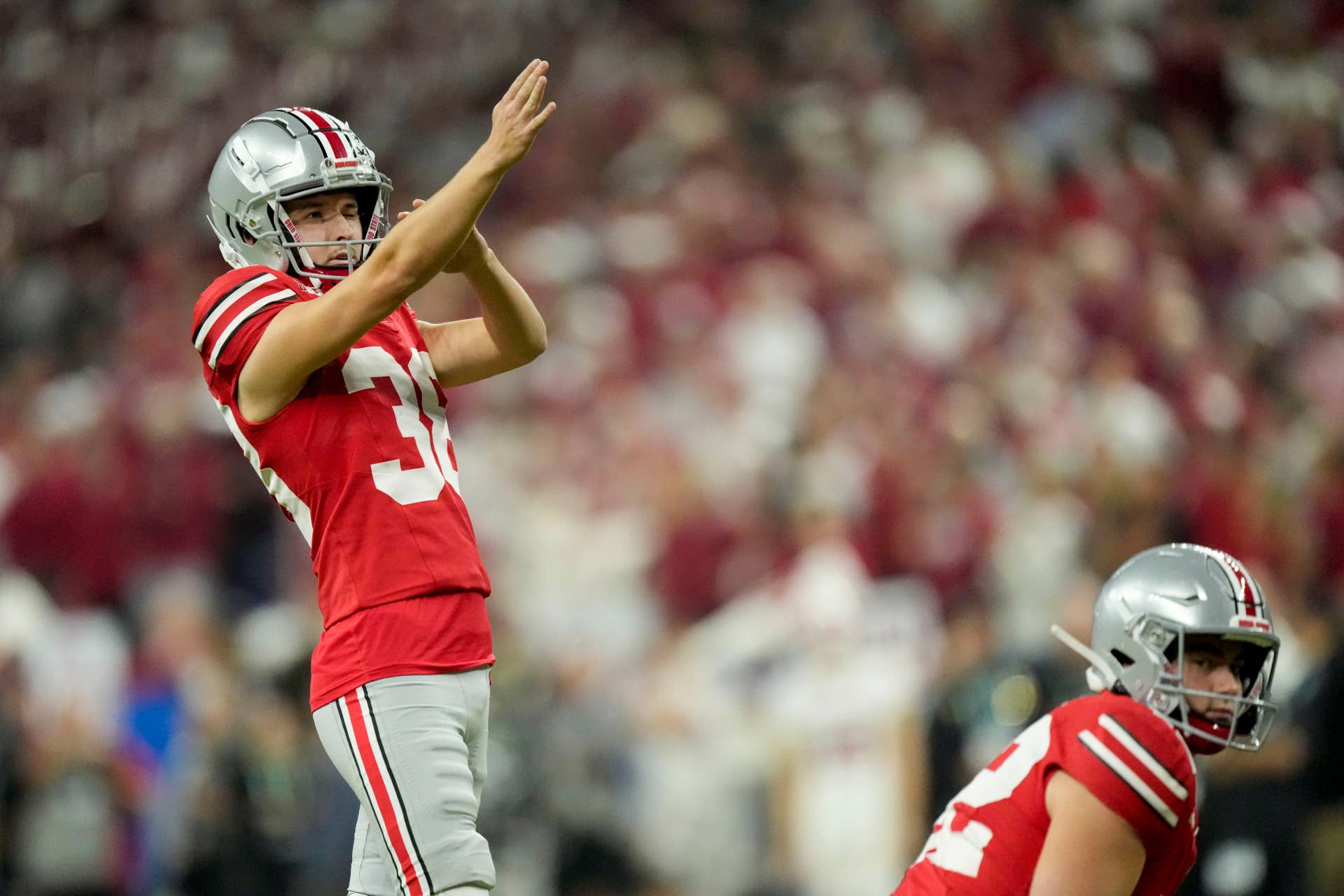Ohio State Kicker Jayden Fielding Received 'Disturbing' Threats - The Spun