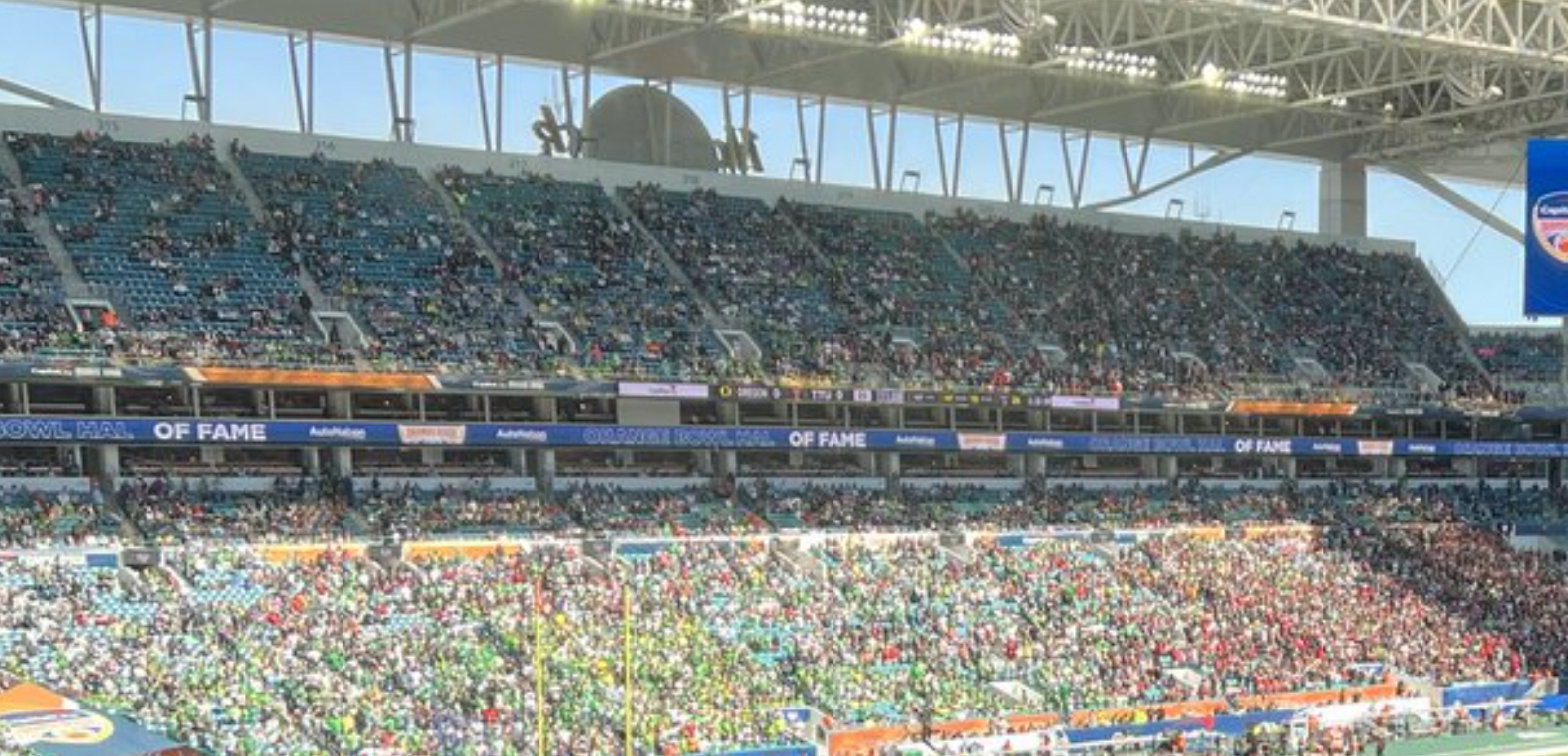 Photos Show 'Embarrassing' Crowd At Orange Bowl Thursday - The Spun
