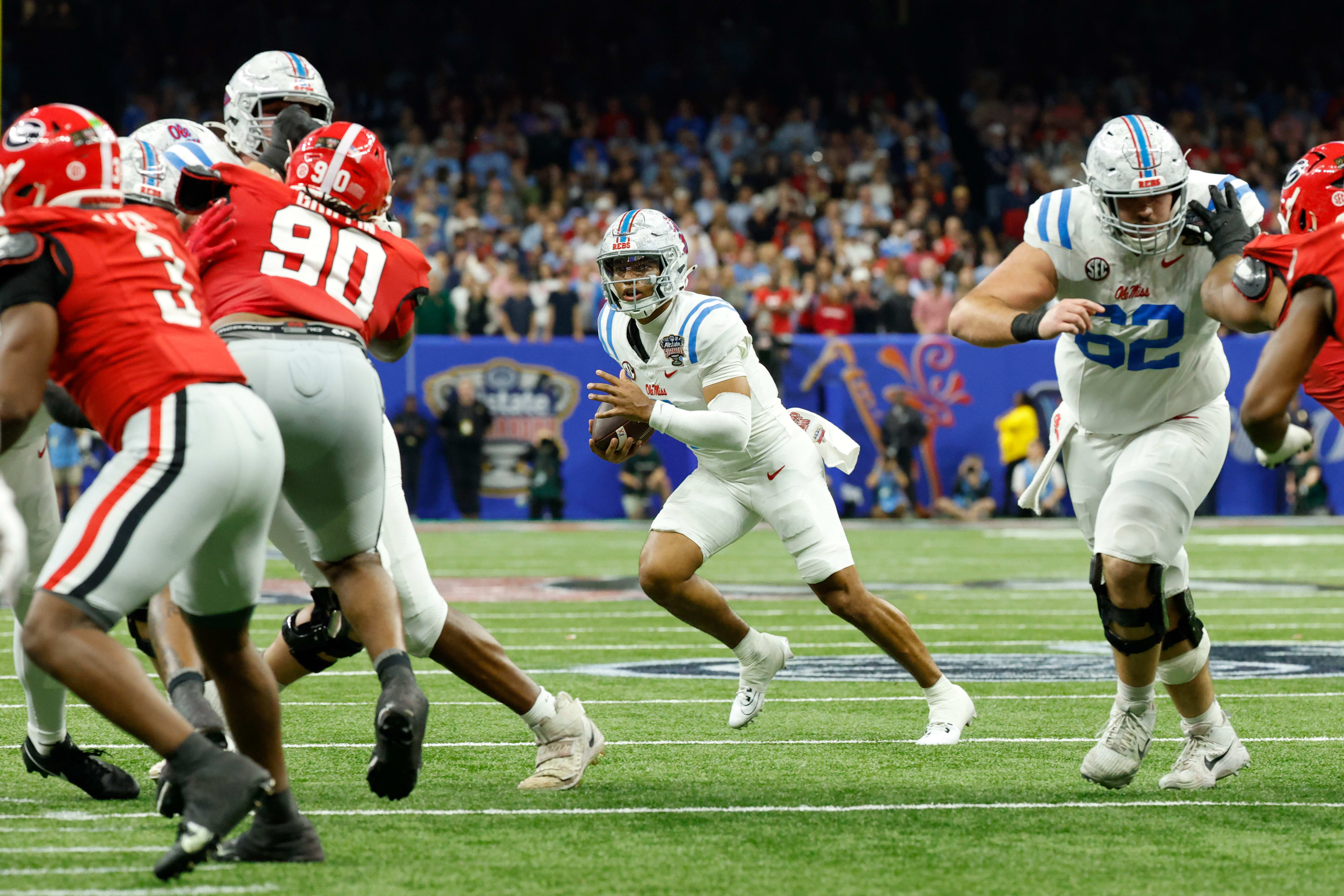 Refs Accused Of 'Blatantly' Rigging Ole Miss vs. Georgia - The Spun