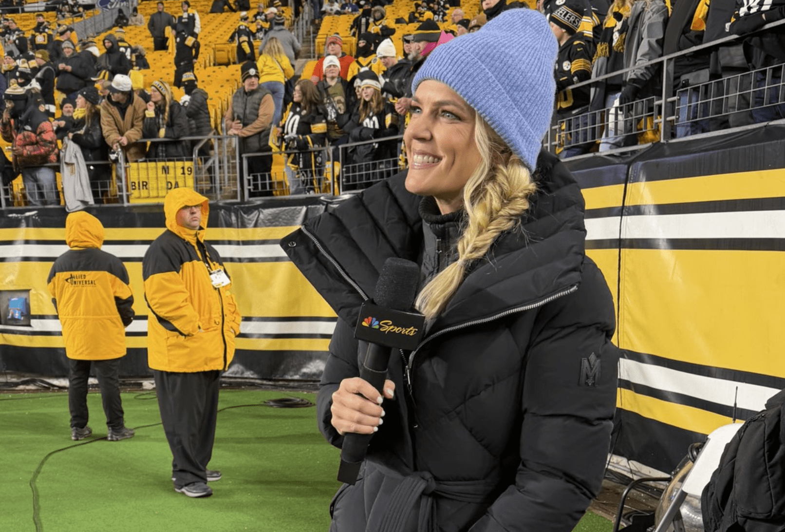 Melissa Stark Making NFL Career History Sunday Night - The Spun