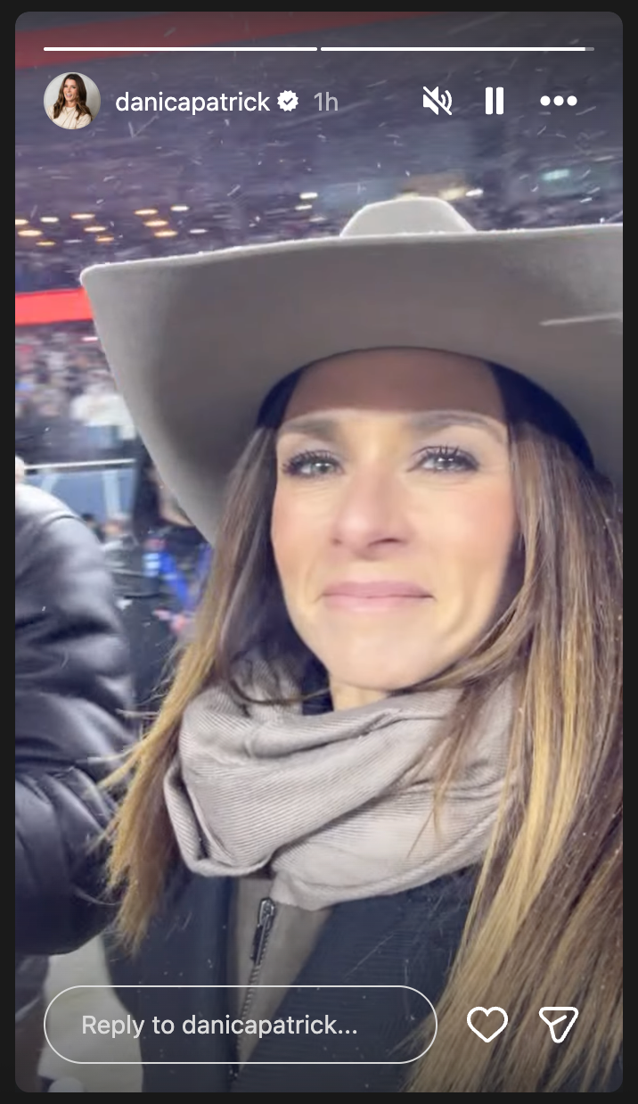 Danica Patrick Has Everyone's Attention With Outfit At Bears vs. Rams ...