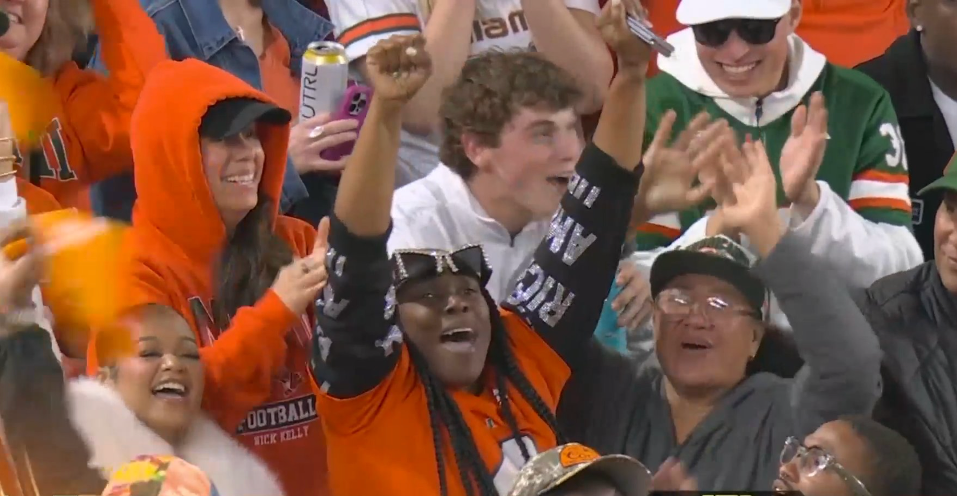 Miami Football Player's Mom Is Star Of National Championship Game - The ...