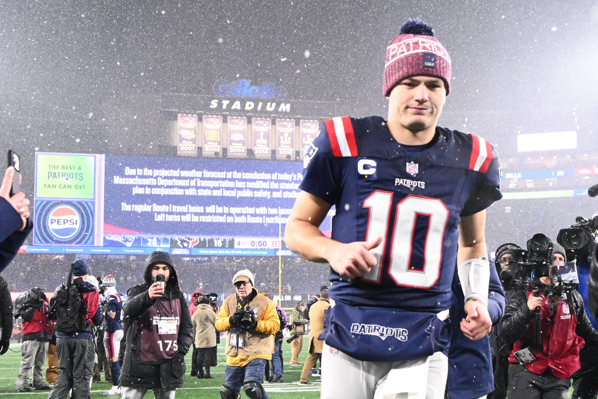 Drake Maye Surpassed Tom Brady With Impressive Mark Sunday - The Spun