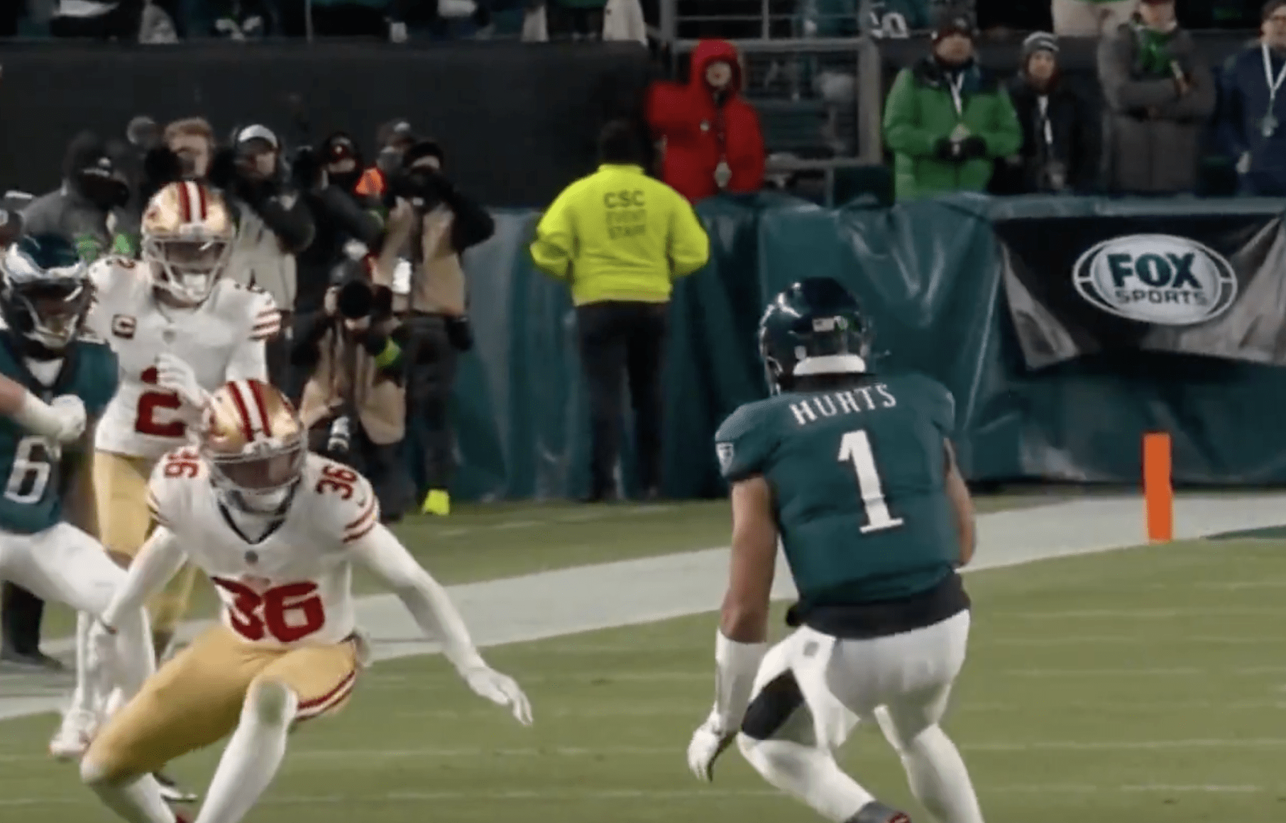 'Horrible' Penalty Call In Eagles vs. 49ers Game Sparks Massive Outrage ...