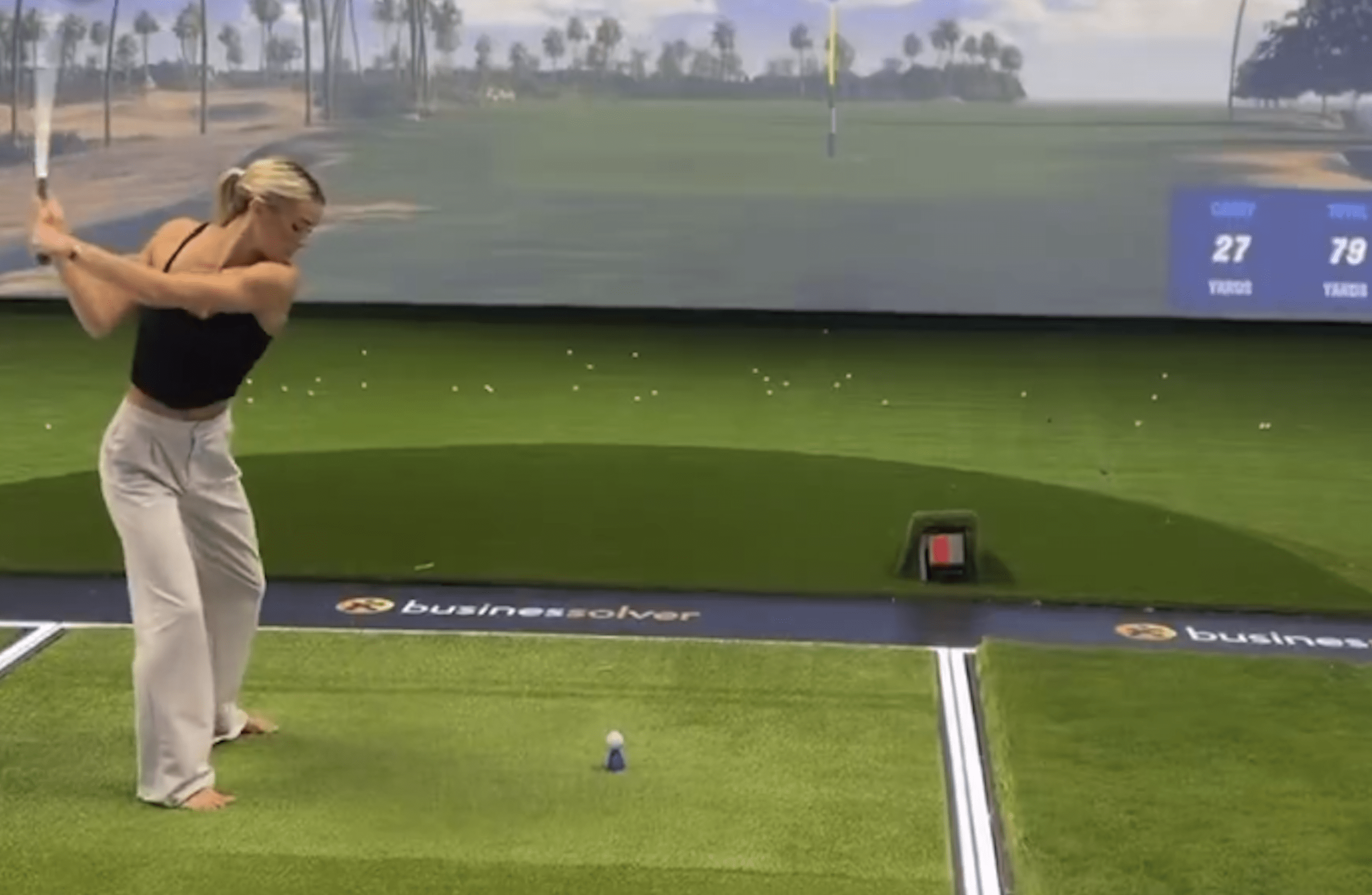 Vide Of Olivia Dunne's Golf Swing Sparks A Ton Of Reactions - The Spun