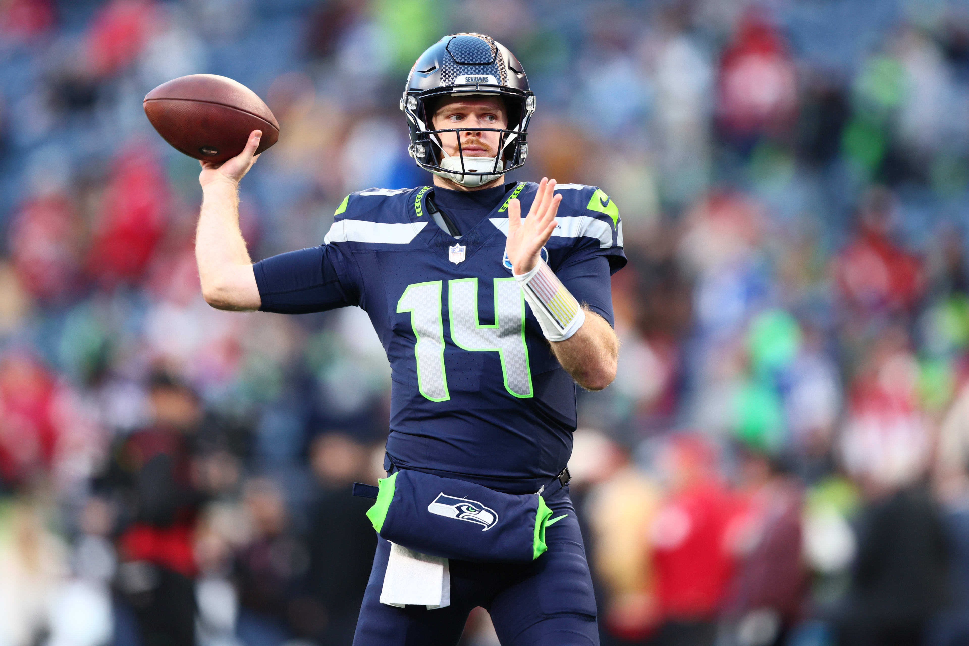 Seahawks Reveal Game-Time Decision On Injured QB Sam Darnold - The Spun